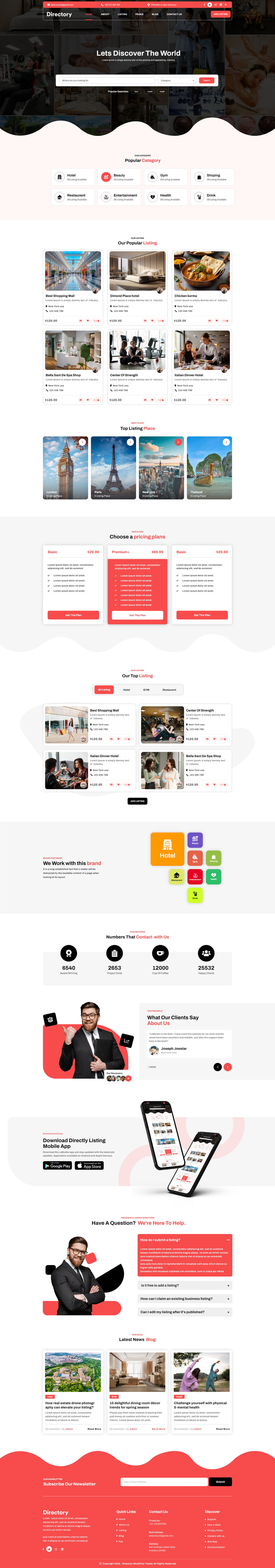 Business Directory Theme for Listings & Agencies – revolution WP