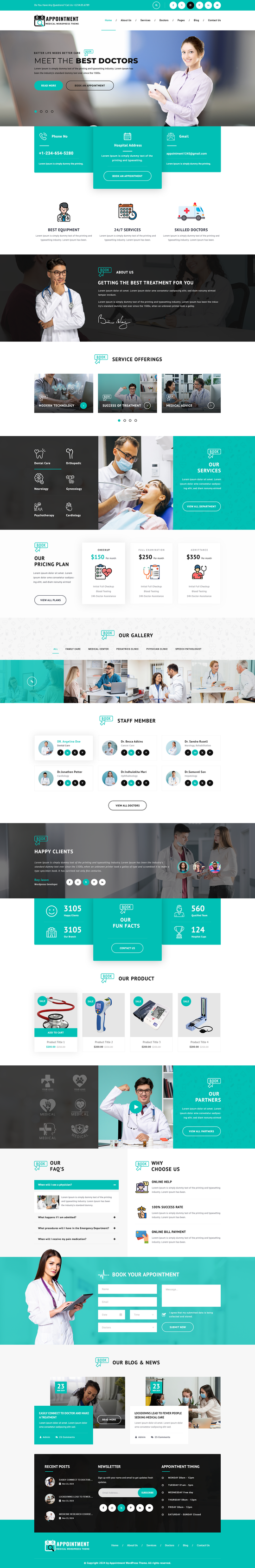 Consultant Appointment WordPress Theme For Easy Scheduling – revolution WP