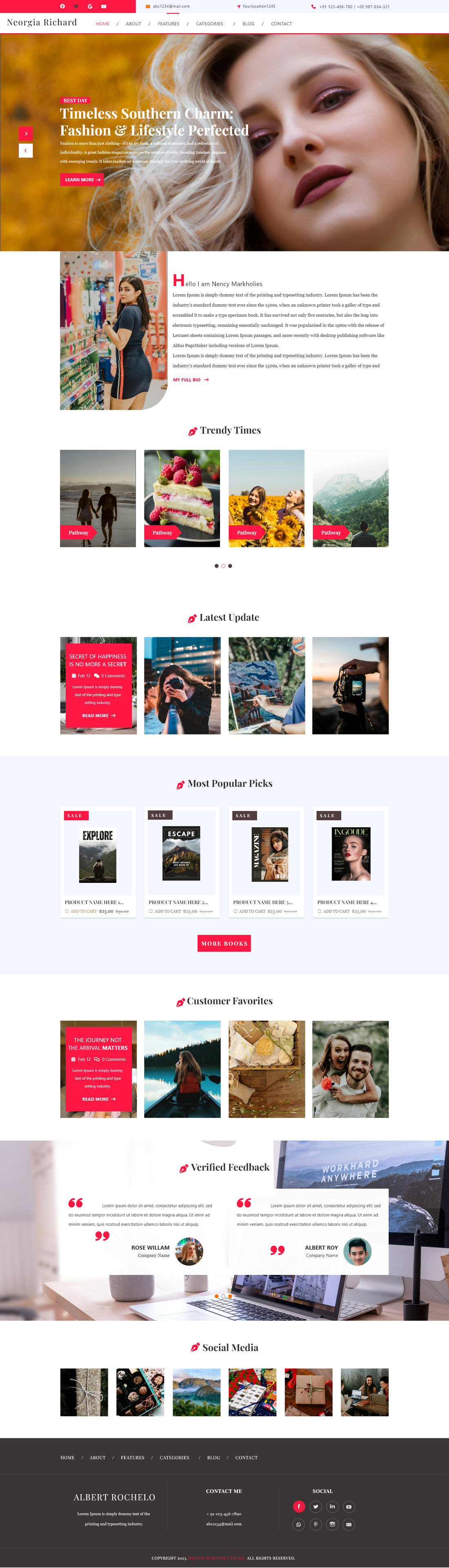 Digital Magazine WordPress Theme | For Engaging Content – revolution WP