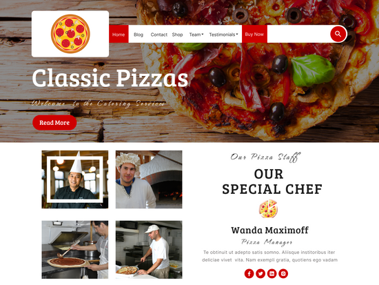 Free Pizza WordPress Theme | Boost Your Pizzeria Website – revolution WP